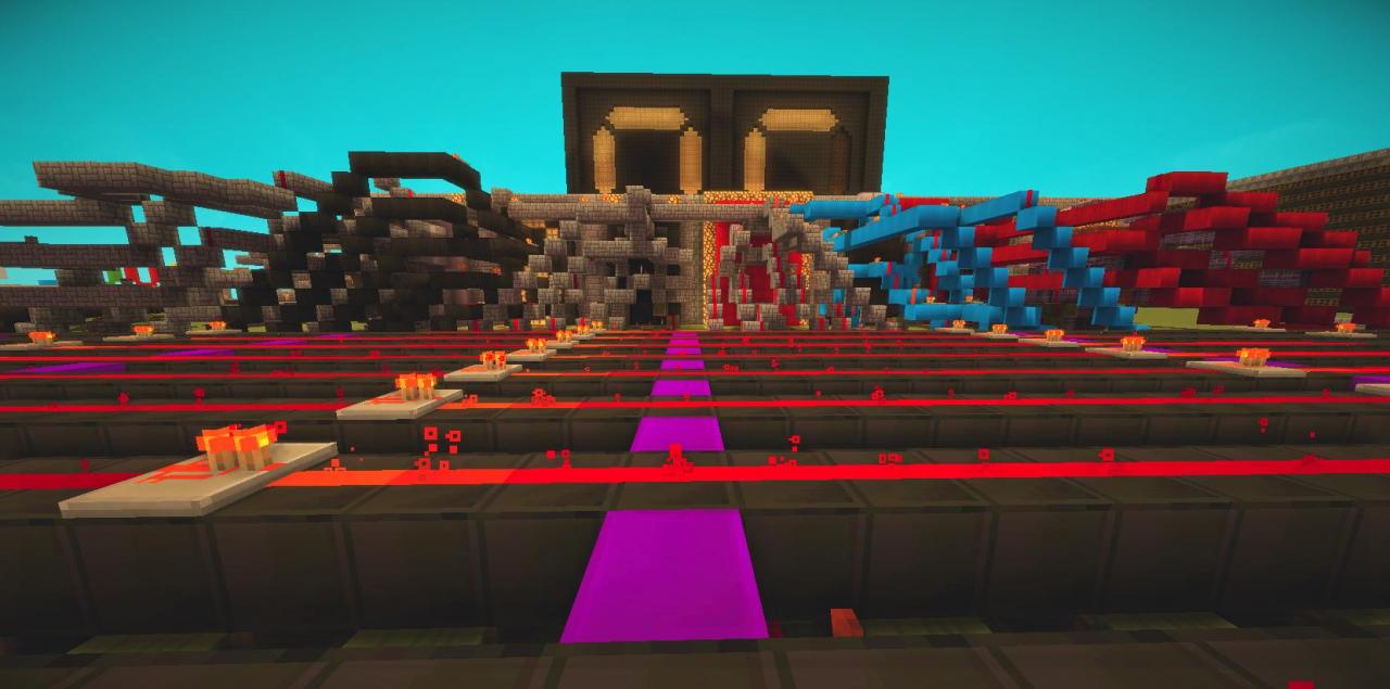 DISPLAY world - Number display types Minecraft Map