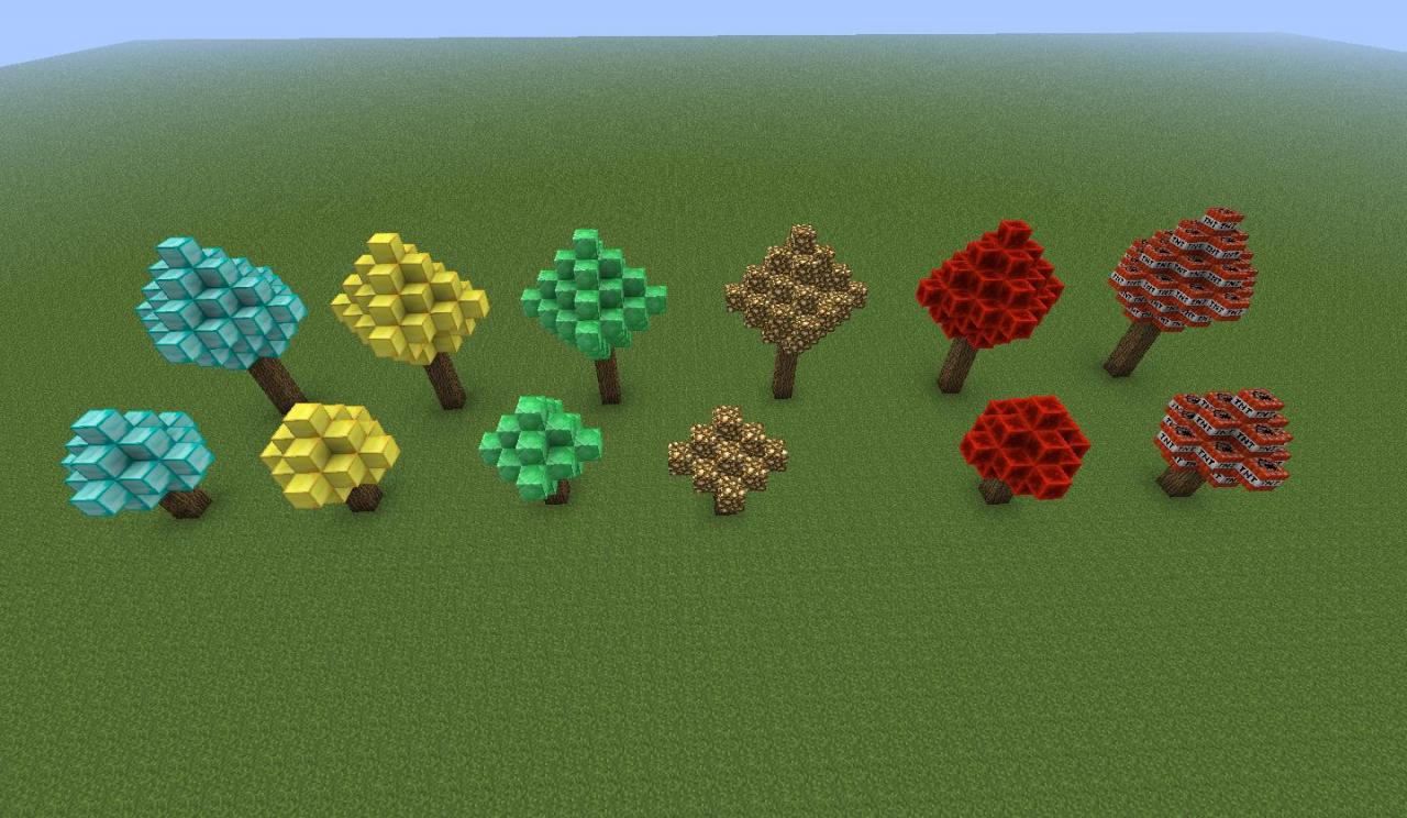 Special Trees Repository Minecraft Map