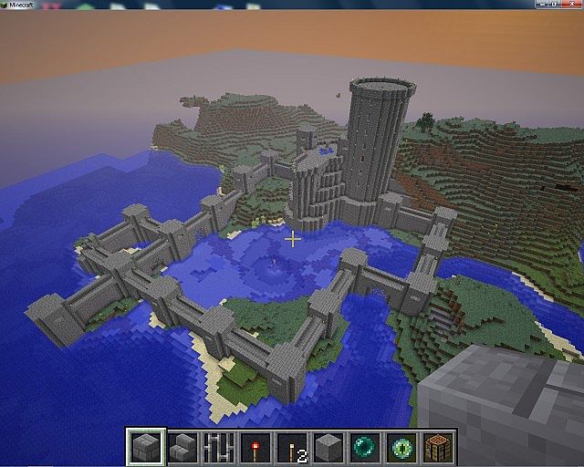 random castle Minecraft Map