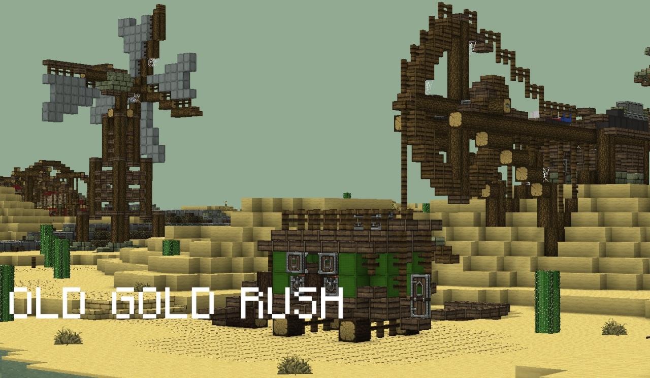 Western "Gold City" by djbomba99 Minecraft Map