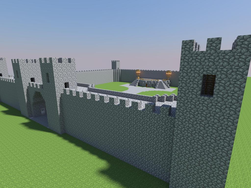 Server Spawn Pack - Modular, Infrastructure, Castles! Minecraft Map