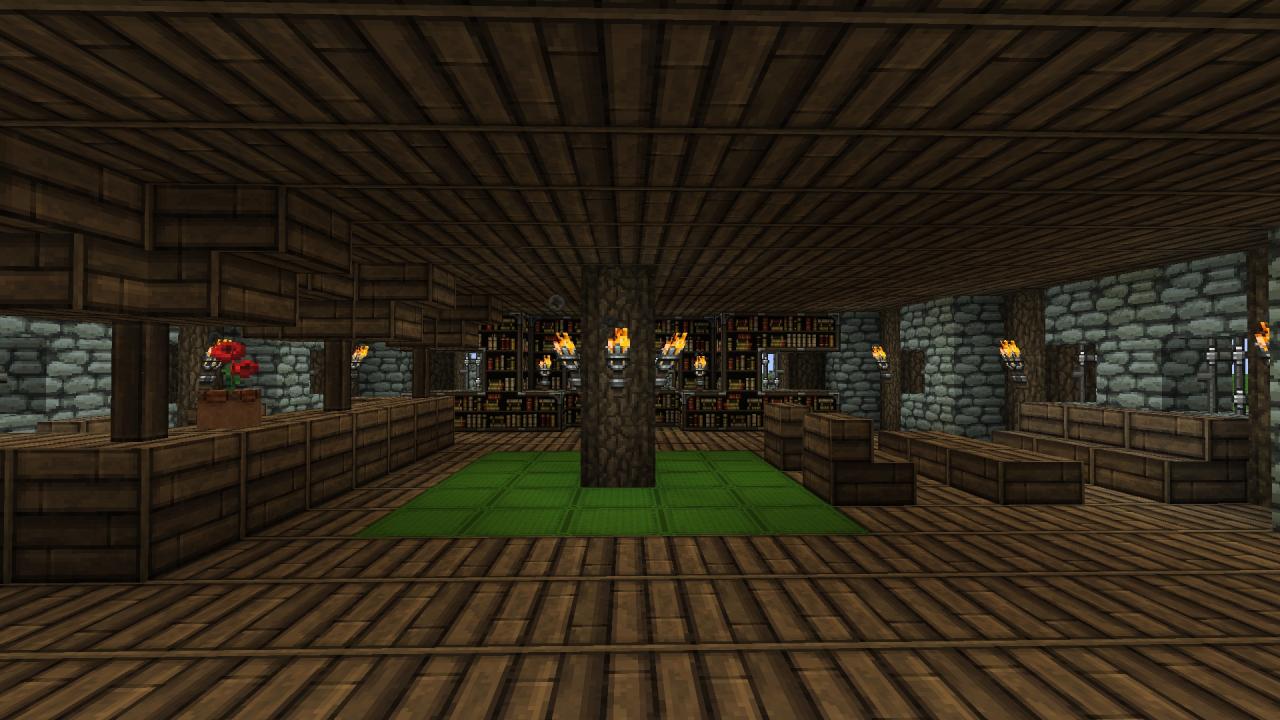 Medieval shrine Minecraft Map