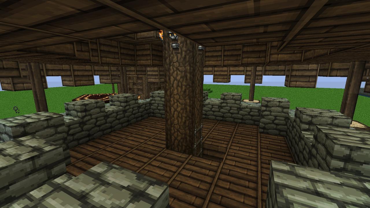 Medieval shrine Minecraft Map