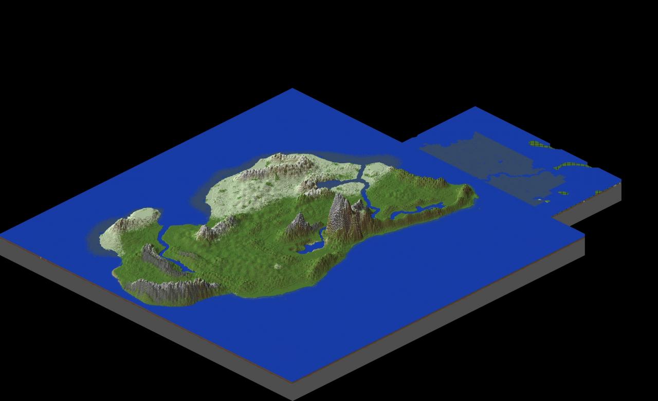 Epic scenery for your next map!!! Minecraft Map