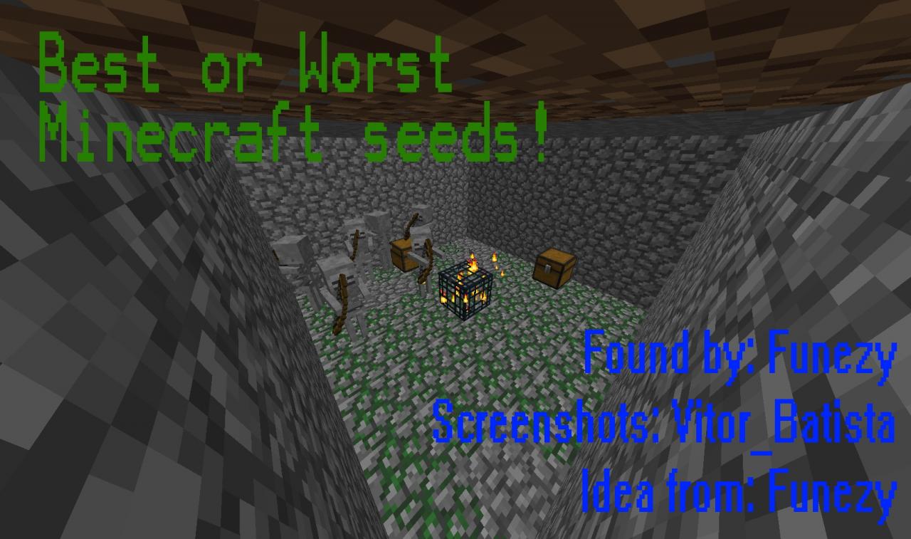 Best or worst seeds of minecraft for surviving - part 1 Minecraft Map