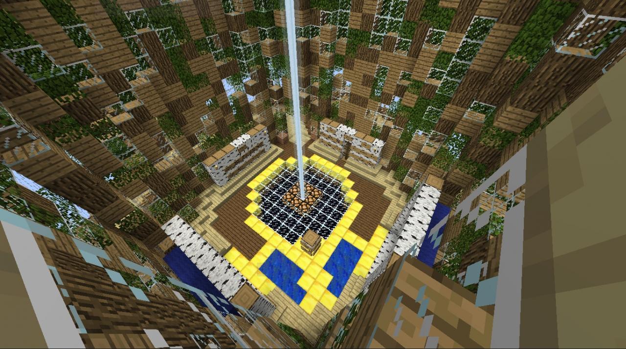 Our new Spawn Minecraft Map