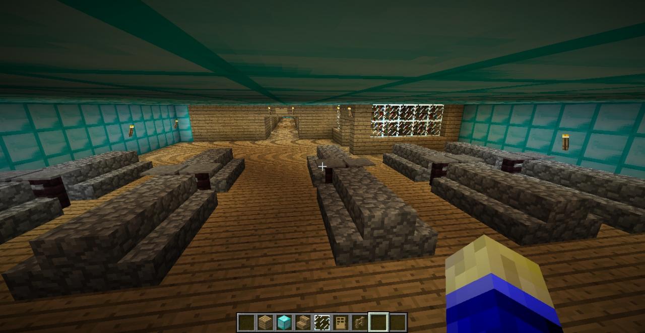 Depature Terminal (Sorry I couldn't put the planes) Minecraft Map