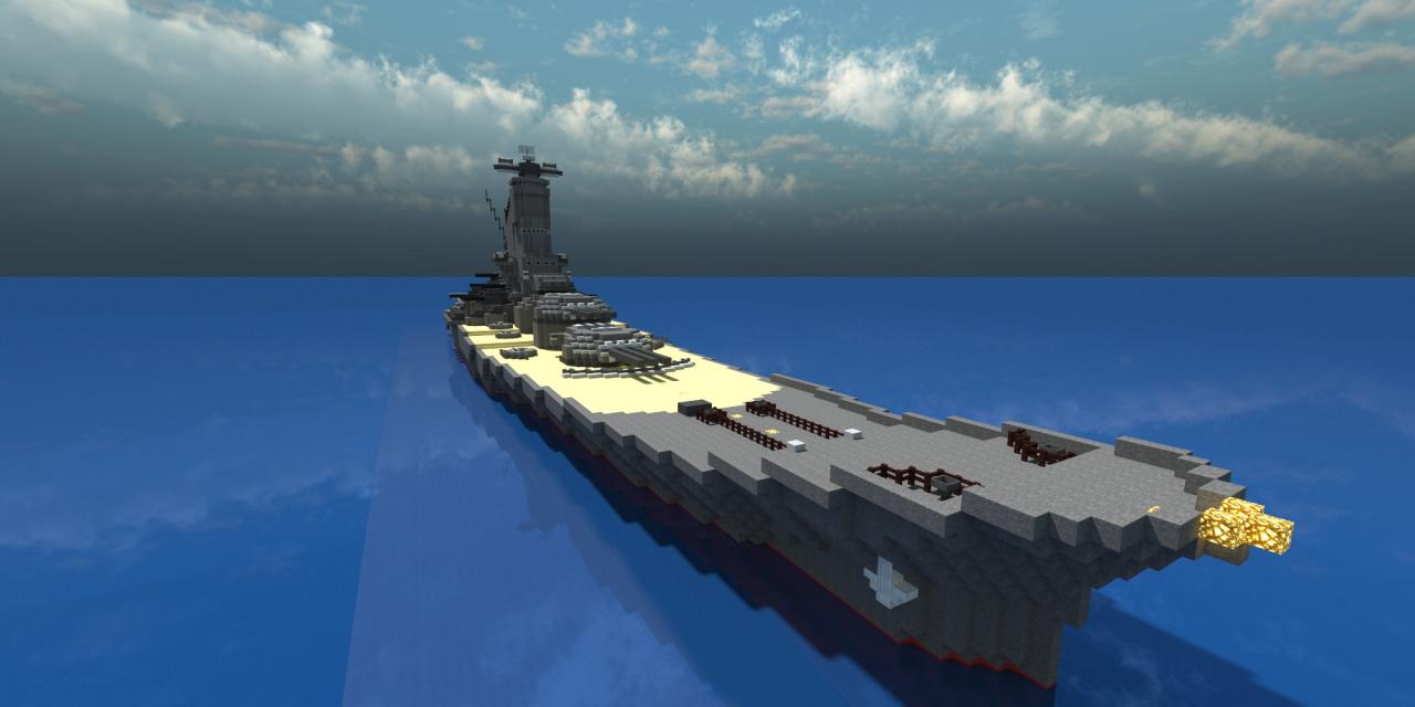 Battleship Yamato Minecraft Map