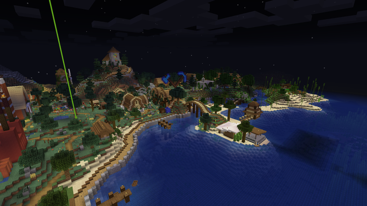 Survival World - Town Minecraft Map