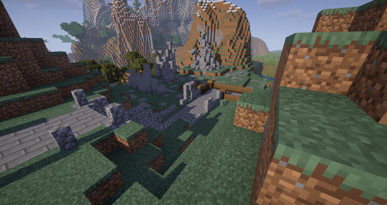 Open World Adventure map Minecraft Map