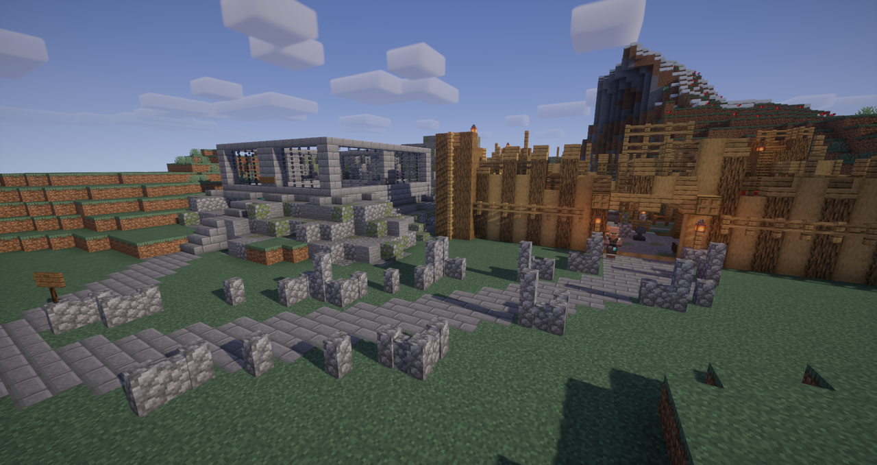 Open World Adventure map Minecraft Map