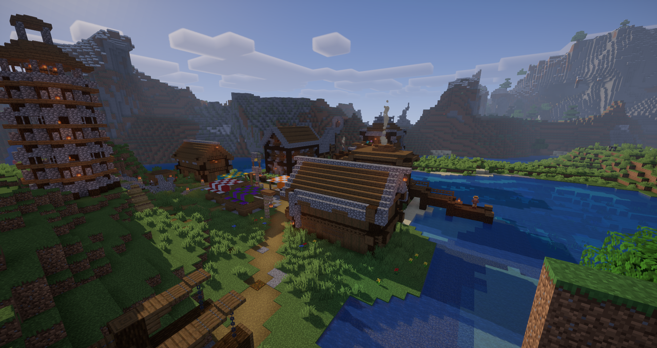 Open World Adventure map Minecraft Map