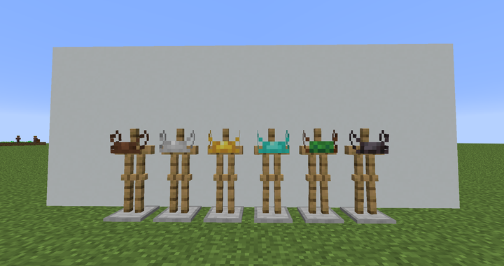 Helmets to Masks (Full conversion) Minecraft Texture Pack