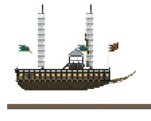 Korea 'the Joseon Dynasty period ship' : Panokseon Minecraft Map