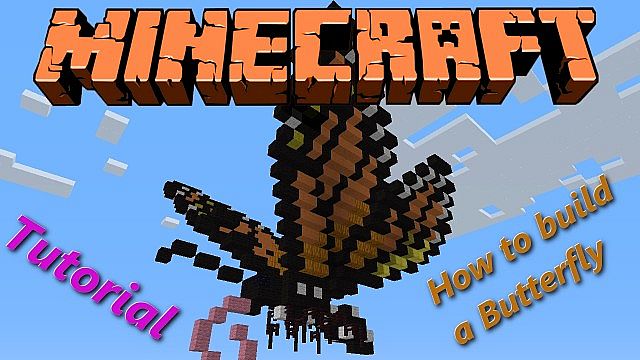How to Build a Butterfly Minecraft Project