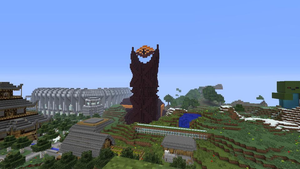 "The 4 Colossus" Minecraft Xbox 360 adventure map Minecraft Map