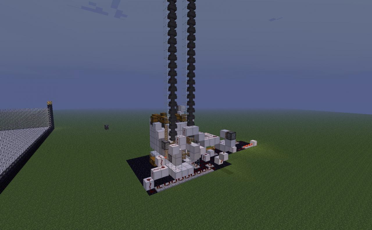 Mighty Semi-Automatic Anvil Cannon Minecraft Map