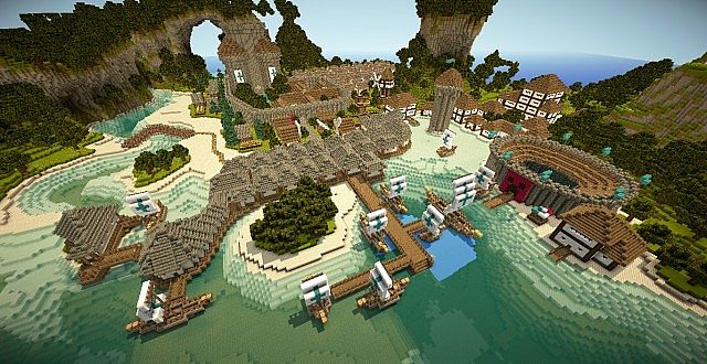 The Shamble Islands Minecraft Map