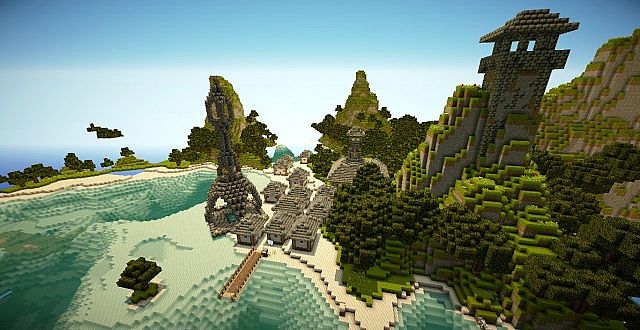 The Shamble Islands Minecraft Map