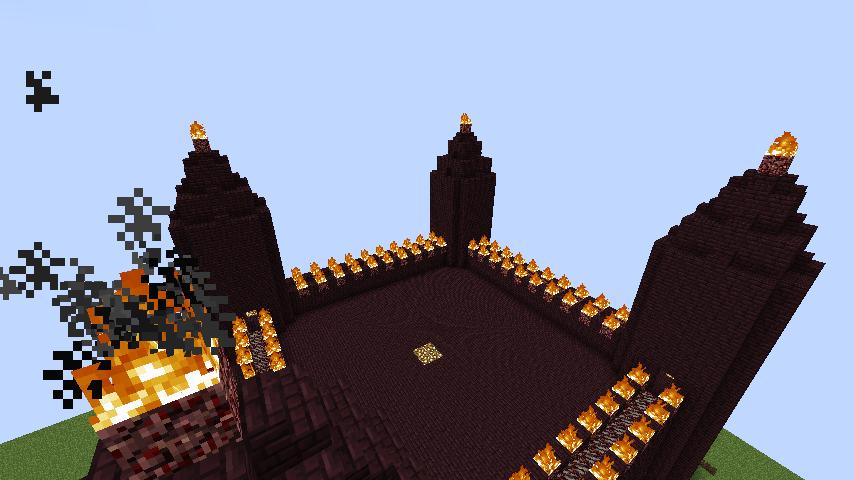 Nether Castle Minecraft Map