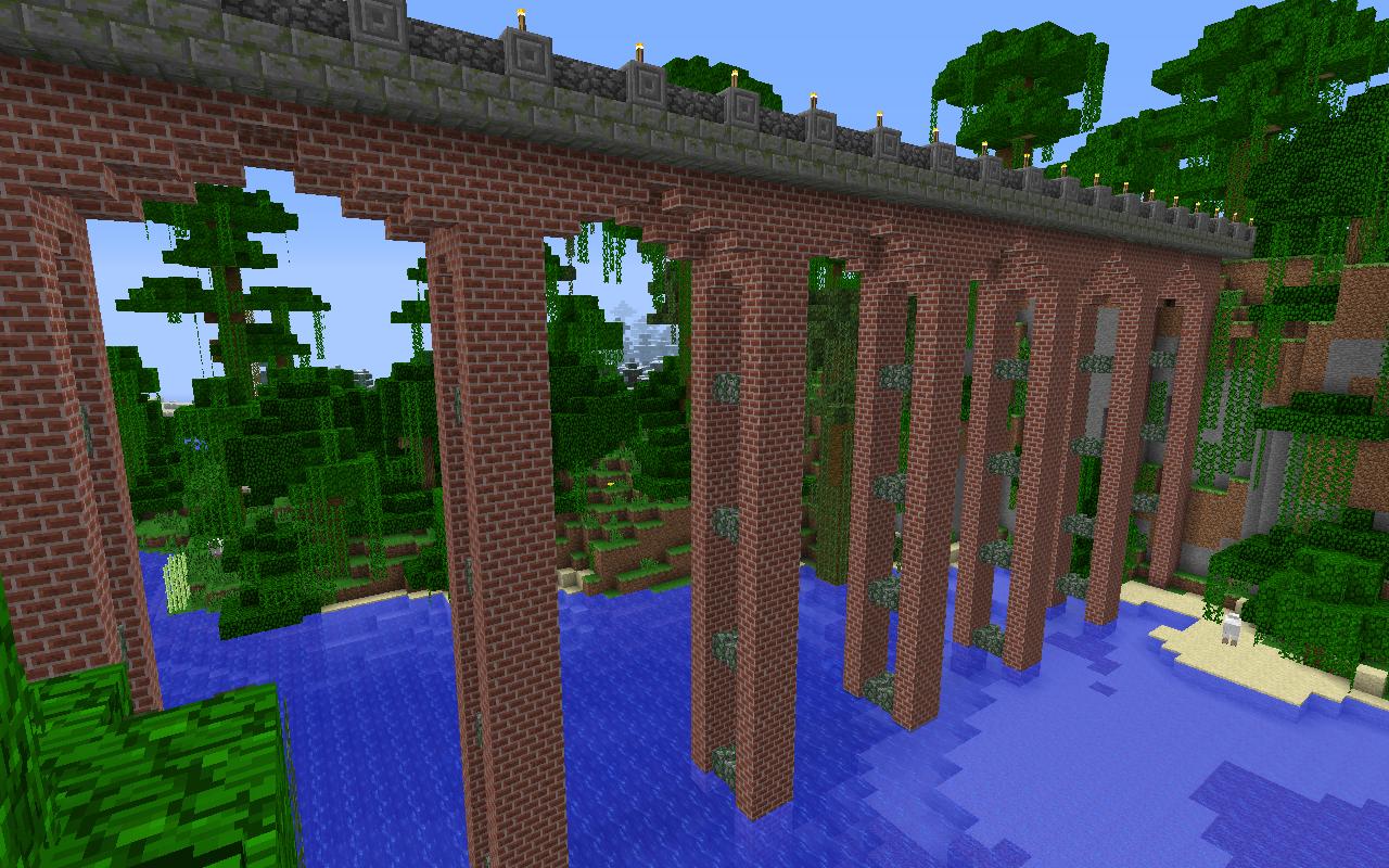The Jungleton Vialduct Minecraft Map
