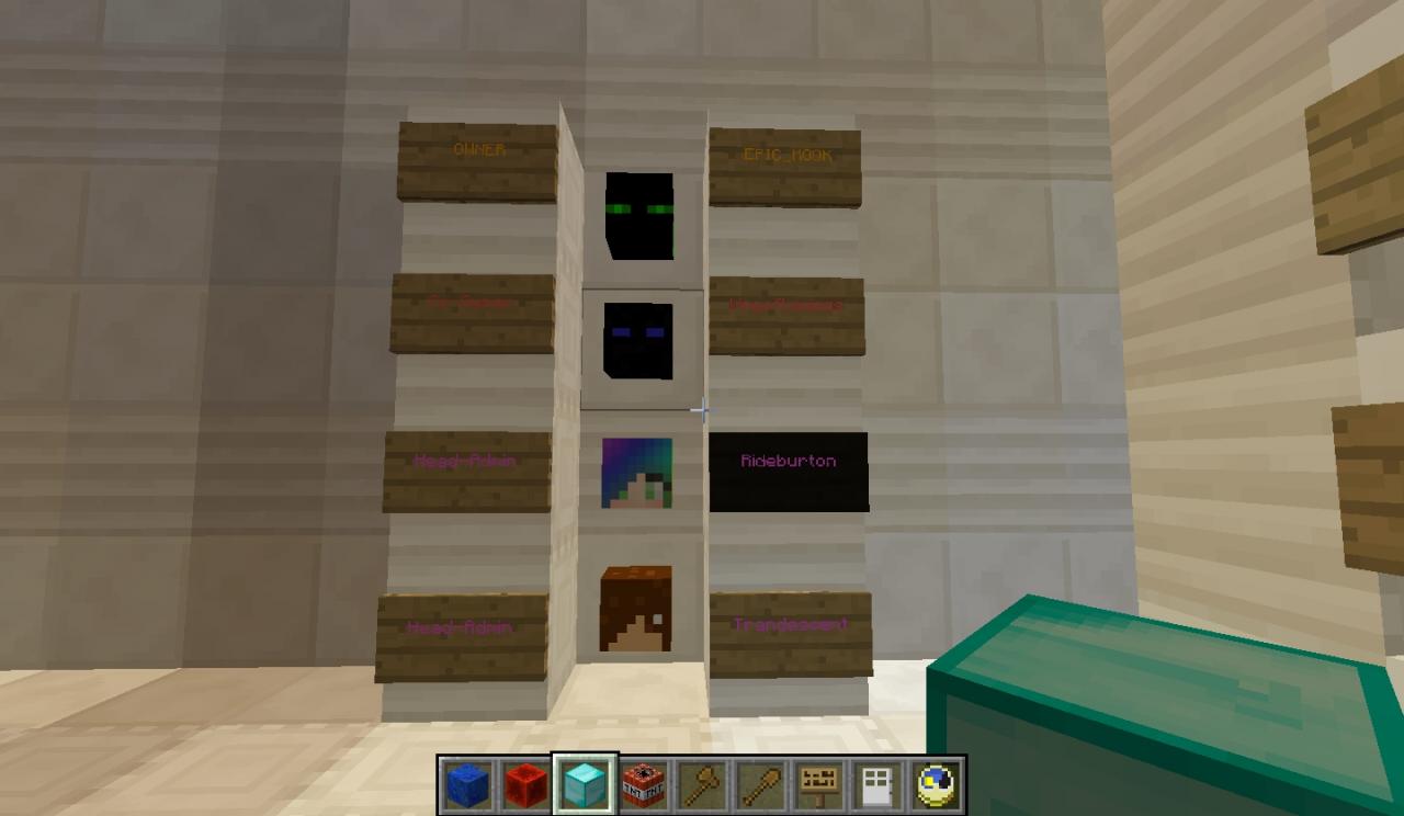 Multi-World Server Spawn Minecraft Map