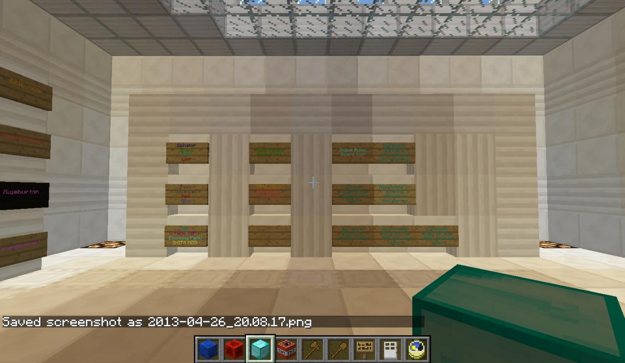 Multi-World Server Spawn Minecraft Map