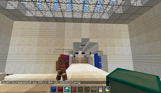 Multi-World Server Spawn Minecraft Map