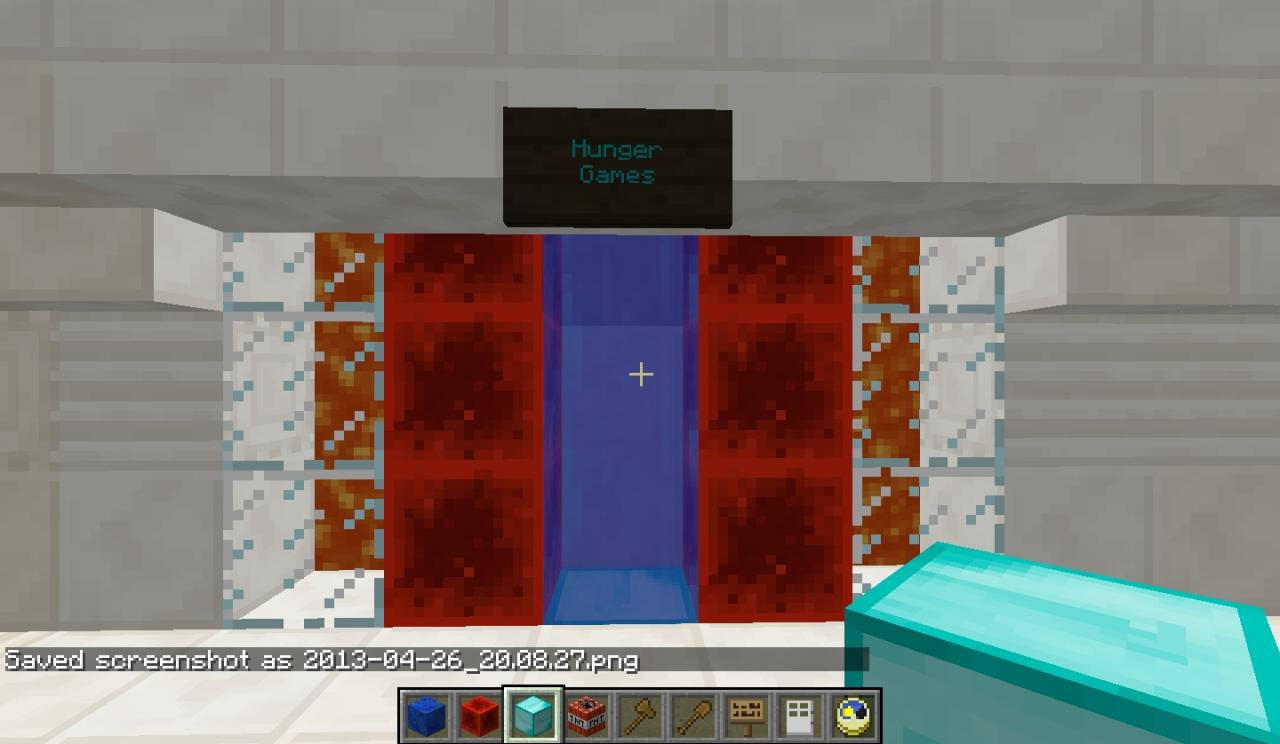 Multi-World Server Spawn Minecraft Map