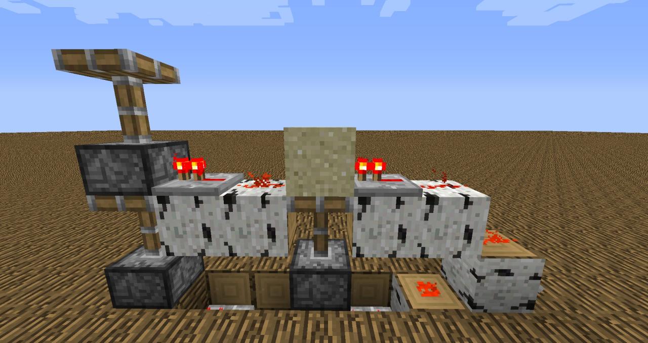 MInecraft Mini - Project 02 - 1x6 Infinitely Extendable Double Piston ...