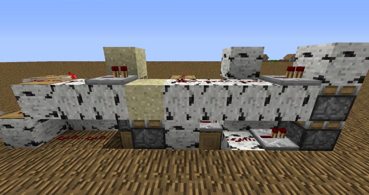 MInecraft Mini - Project 02 - 1x6 Infinitely Extendable Double Piston ...