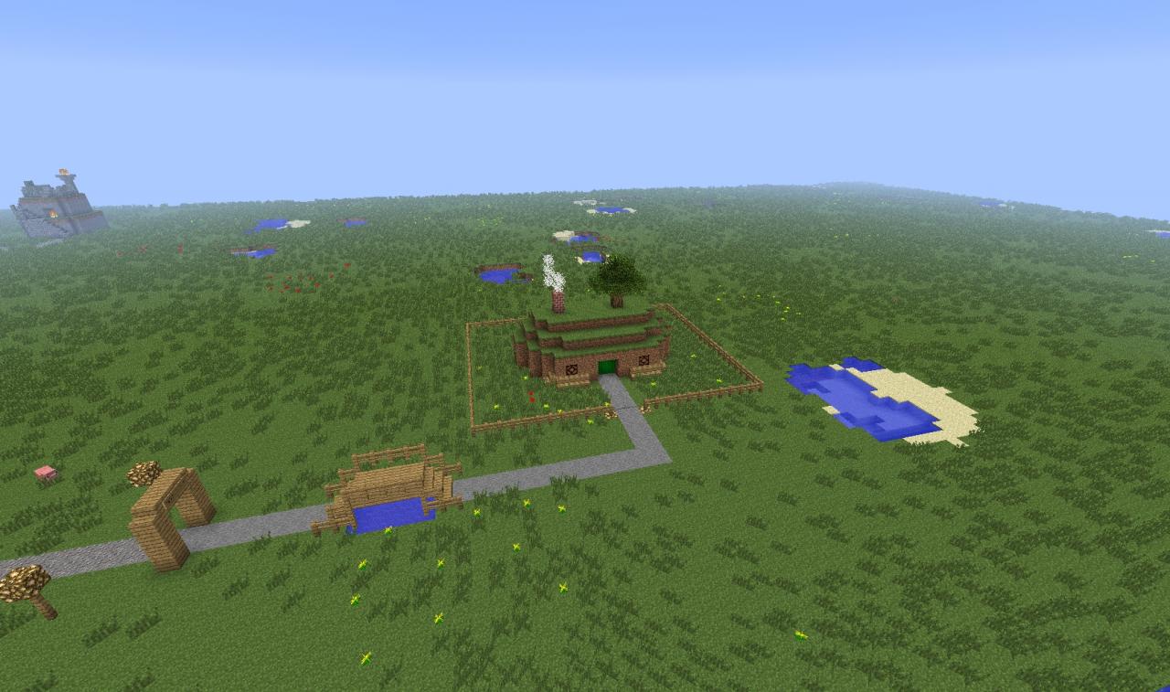 Lord of the Ring Map of Middle Earth! Minecraft Map