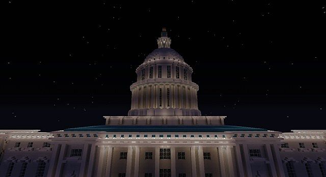 United States Capitol Building Minecraft Map