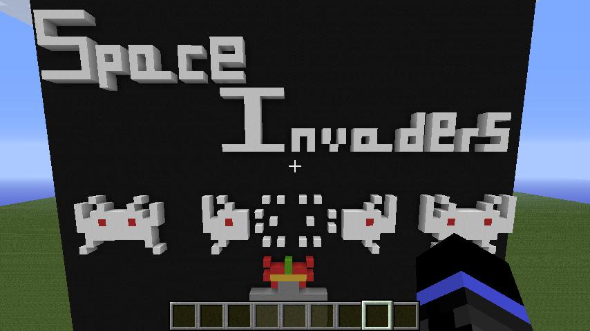 Space Invaders! Minecraft Map
