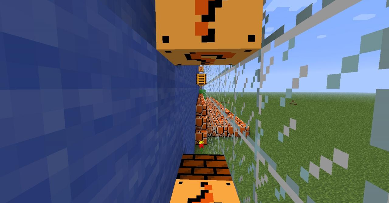 Super Mario Bros Minecraft Map