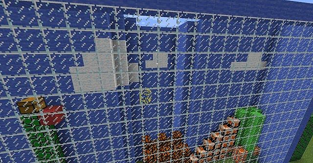 Super Mario Bros Minecraft Map
