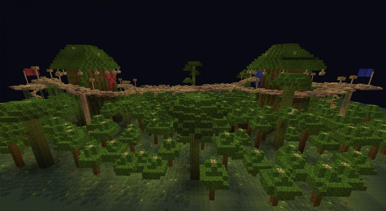 Creeper CTF Arena Minecraft Map