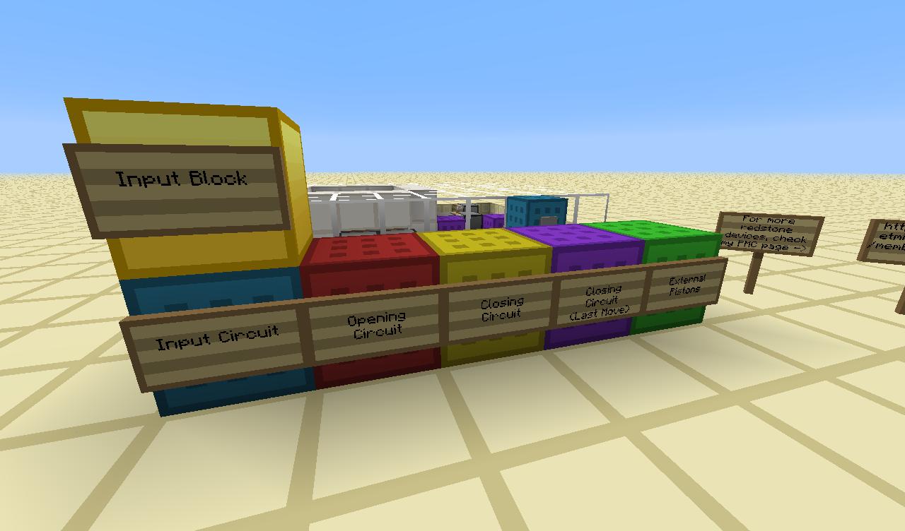 3x3 Spiral Trapdoor Minecraft Map