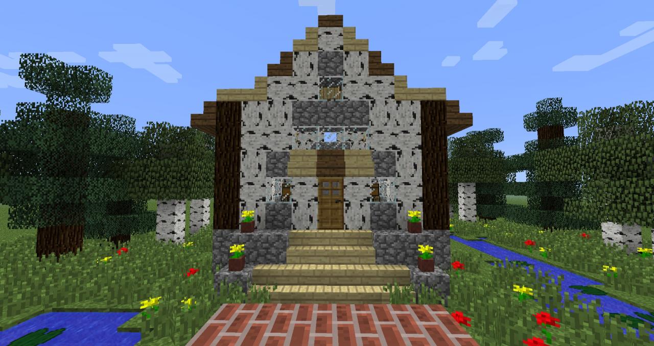 Spruce and Birch Minecraft Map