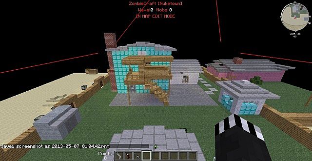 Minecraft: Zombiecraft 3: Nuketown Zombies Minecraft Map