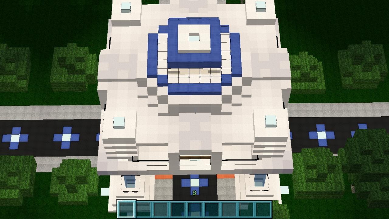 Modern Spawn Server Minecraft Map