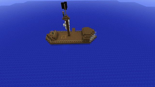 boat survivial Minecraft Map