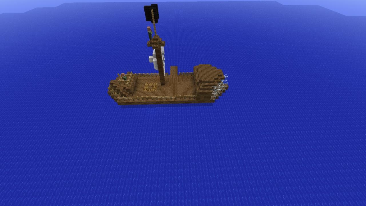 boat survivial Minecraft Map