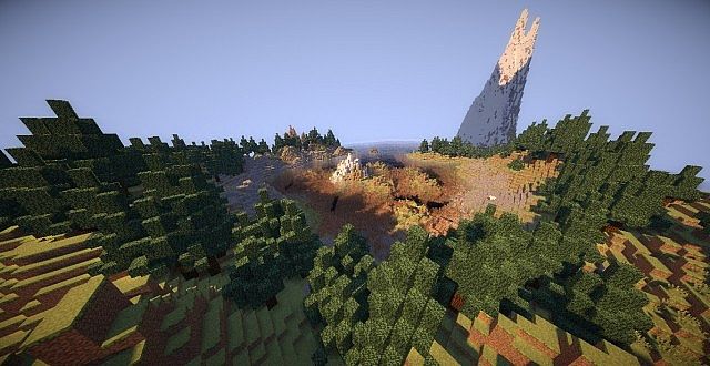 Ultima - custom terrain Minecraft Map