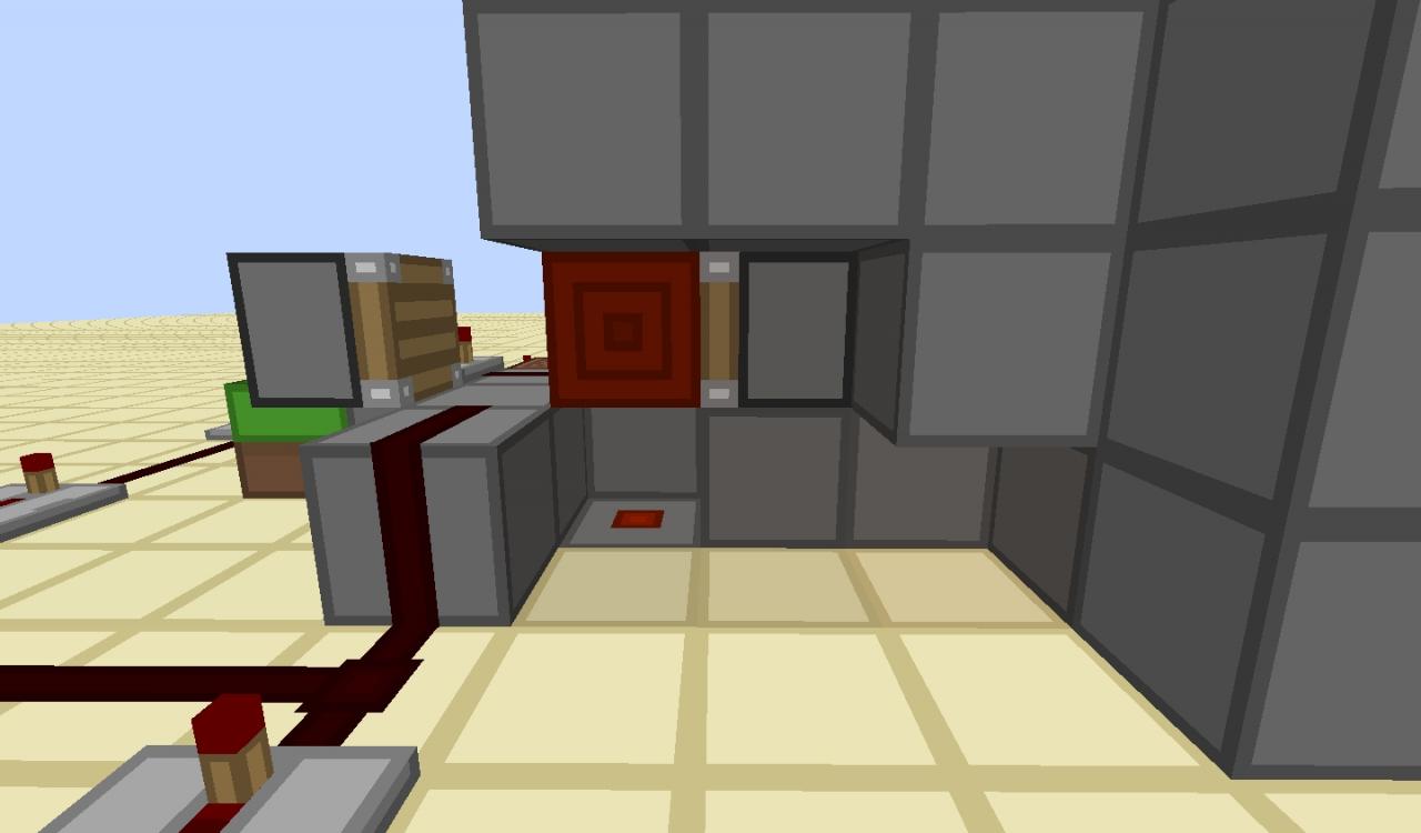 Bud Switch Trapdoor Minecraft Map