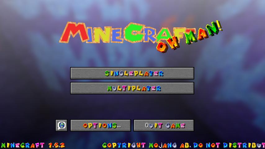 Super Mario 64 1.5.2 Minecraft Texture Pack