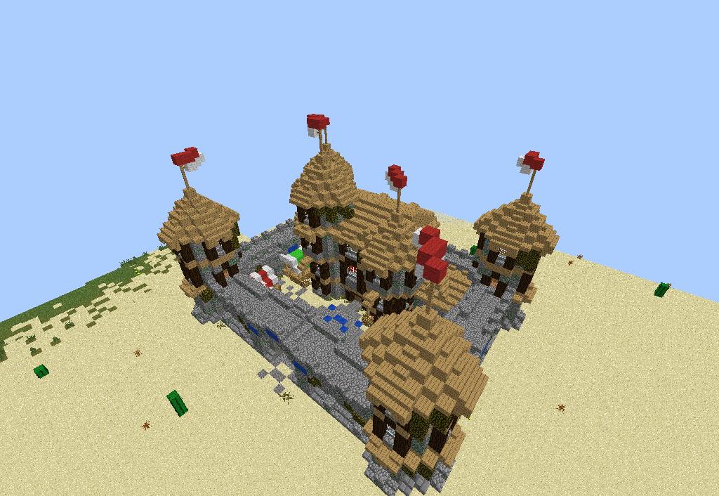 Biomes Castle Wars By tommat6000! Minecraft Map