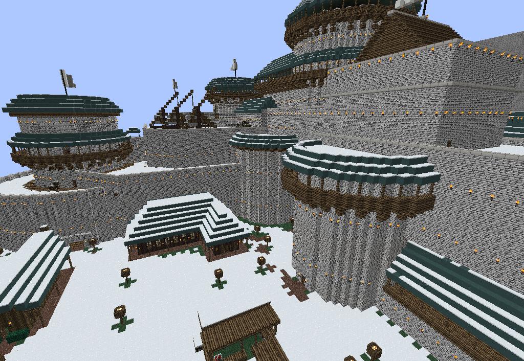 Winterfell Game of thrones PvP map with Kits! Minecraft Map