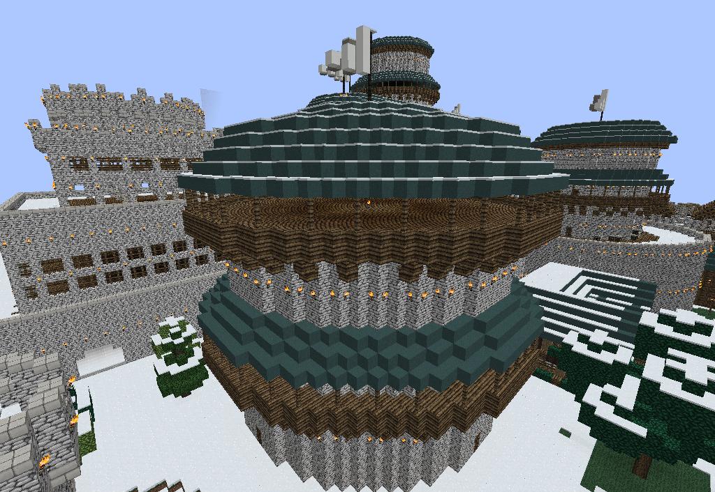 Winterfell Game of thrones PvP map with Kits! Minecraft Map
