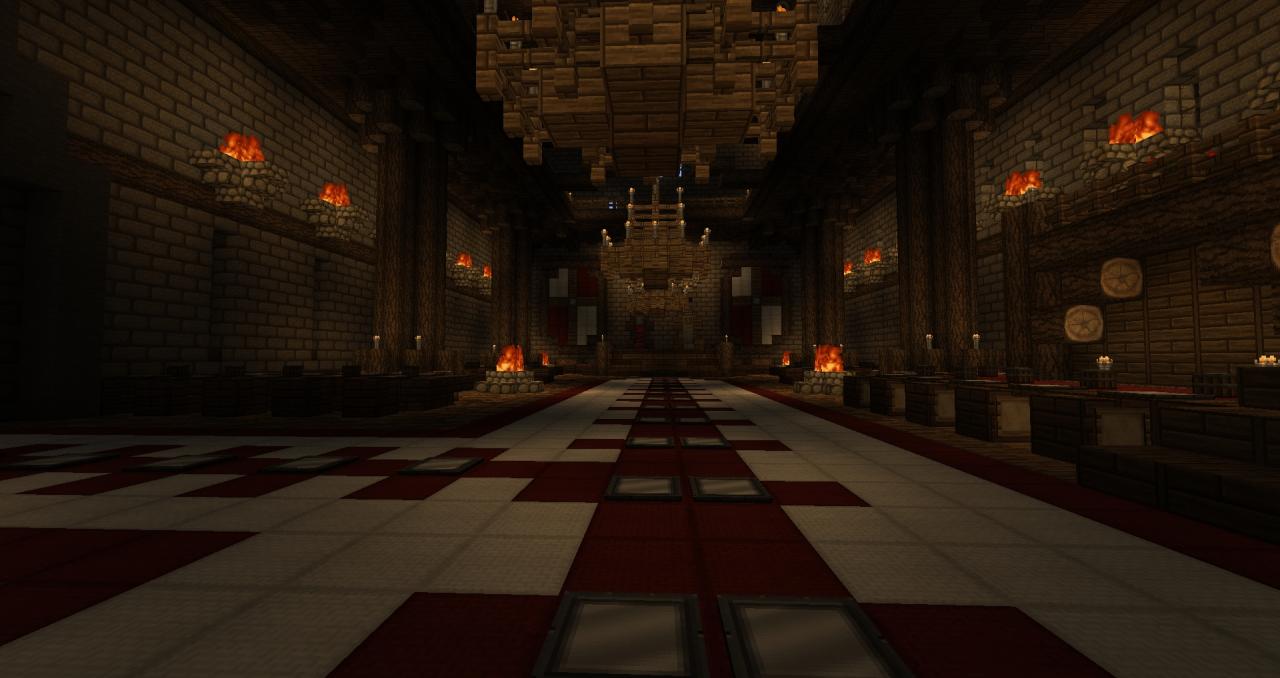 Himinbiorg (medieval castle) Minecraft Map